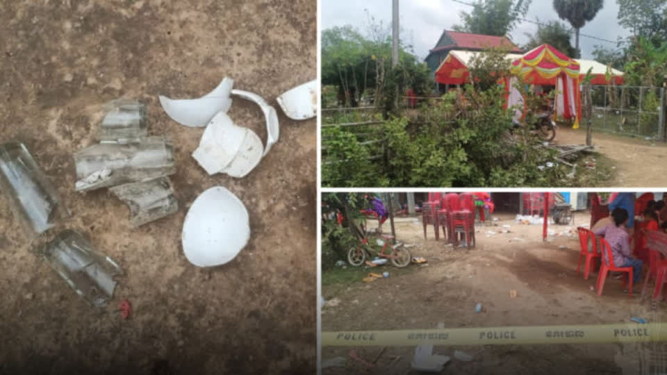 婚宴上醉酒闹事，柬埔寨9名男子被捕！ - TNAOT