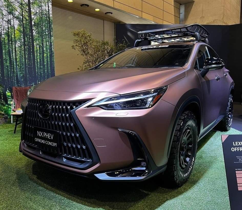 លេងមែនទែនហើយ! Lexus បានបញ្ចេញ NX 2022 Plug-in Hybrid ប្រភេទ Off-road? 😮 ...