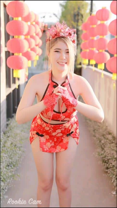 ស្រីស្អាត Chinese new year Natanun Sirinithi - TNAOT