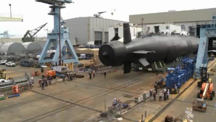 Indiana (SSN 789) Rollout and Launch - TNAOT