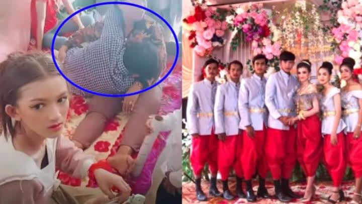 រឿងប្លែកទៀតហើយសម្រាប់មង្គលការមួយពេលការចុះបែរជាកូនកំលោះមិននៅមួយប្រពន្ធបែរជាយំរត់តាមម៉ែវិញដោយសារតែ ...