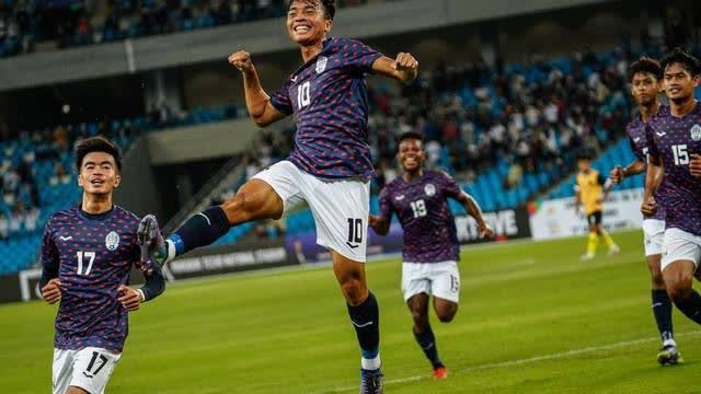 កម្ពុជា រកបាន៣ពិន្ទុ បន្ទាប់ពីឈ្នះប្រ៊ុយណេ ៦ទល់០ នៃព្រឹត្តិការណ៍ AFF U-23 Championship - TNAOT