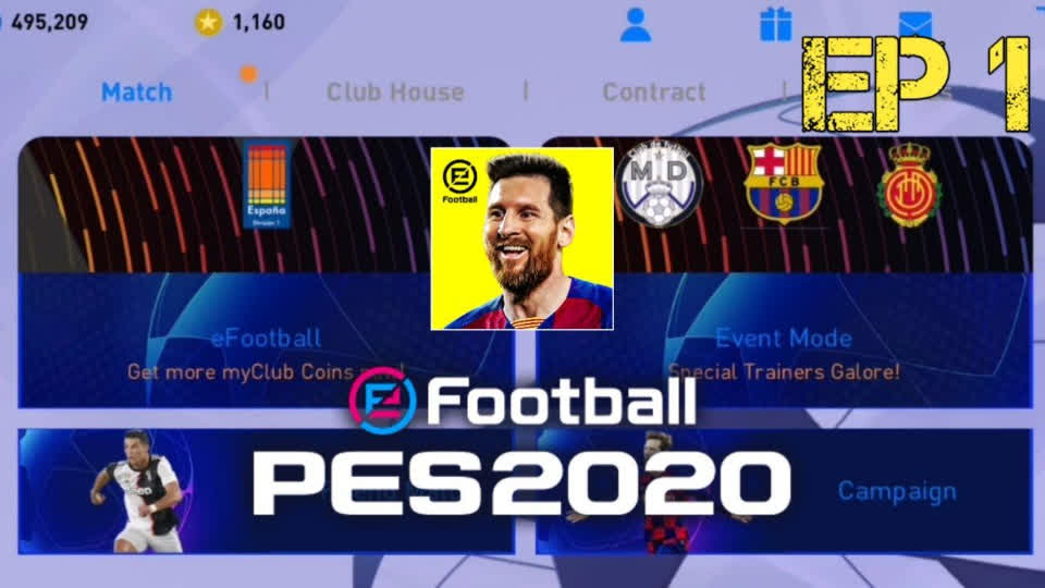 លេង ហ្គេមបាល់ទាត់ Pes 2020 #1 - TNAOT