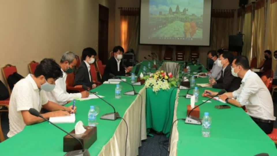 អាជ្ញាធរជាតិអប្សរា និង JICA ពិភាក្សាពីប្រើប្រព័ន្ធឌីជីថល លើសេវាកម្មទេសចរណ៍នៅរមណីយដ្ឋានអង្គរ - TNAOT