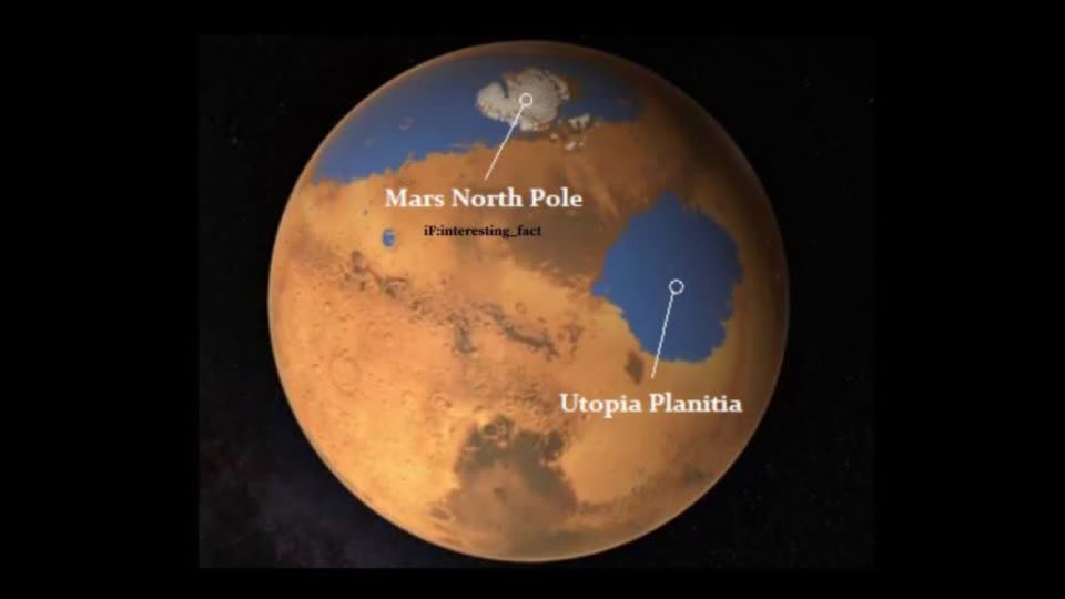 រូបភាពថ្មីៗរបស់ ESA បង្ហាញឲ្យឃើញ «ស្រទាប់ទឹកកក» គ្របលើតំបន់ធំមួយនៃភពអង្គារ (មានរូបភាព) - TNAOT