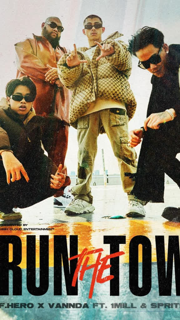 បទថ្មី Run The Town វណ្ណដា ច្រៀងរួមជាមួយតារាអន្តរជាតិ - TNAOT