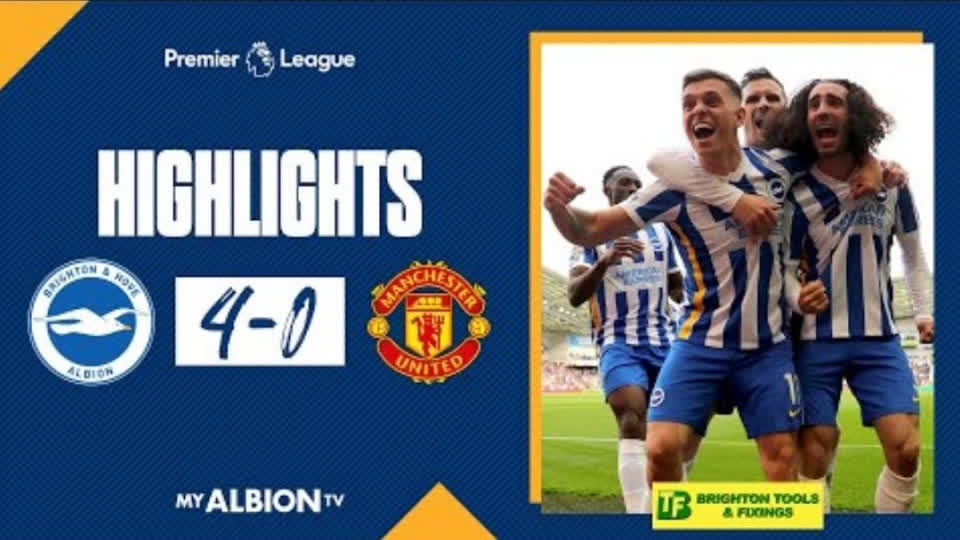 Brighton 4-0 Man United | Premier League 21/22 | Matchday36 - TNAOT