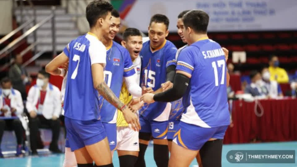 បាល់ទះស៊ីហ្គេម៖ កម្ពុជាឈ្នះហ្វីលីពីន ៣-១ នាជំនួបបើកឆាកពូល B - TNAOT