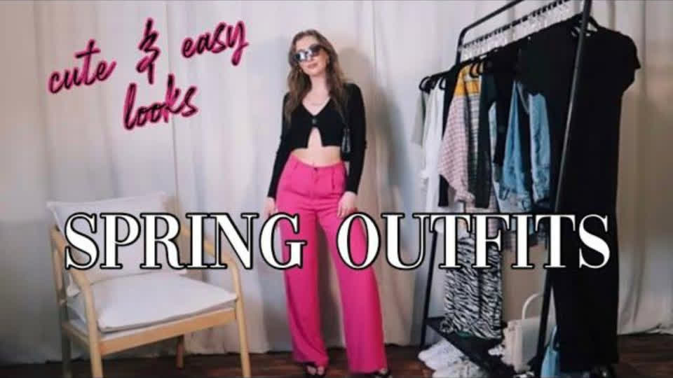 ស៊ិចស៊ីតិចៗ ថែមវែនតាតិច លោកអើយឡើងកប់សេរីហ្មង | SPRING FASHION LOOKBOOK ...