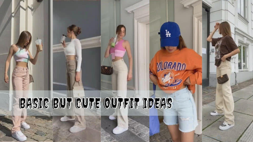 Basic but cute outfit ideas | សាមញ្ញតិចមែន តែចេញមកឡើងស្អាត😍 - TNAOT